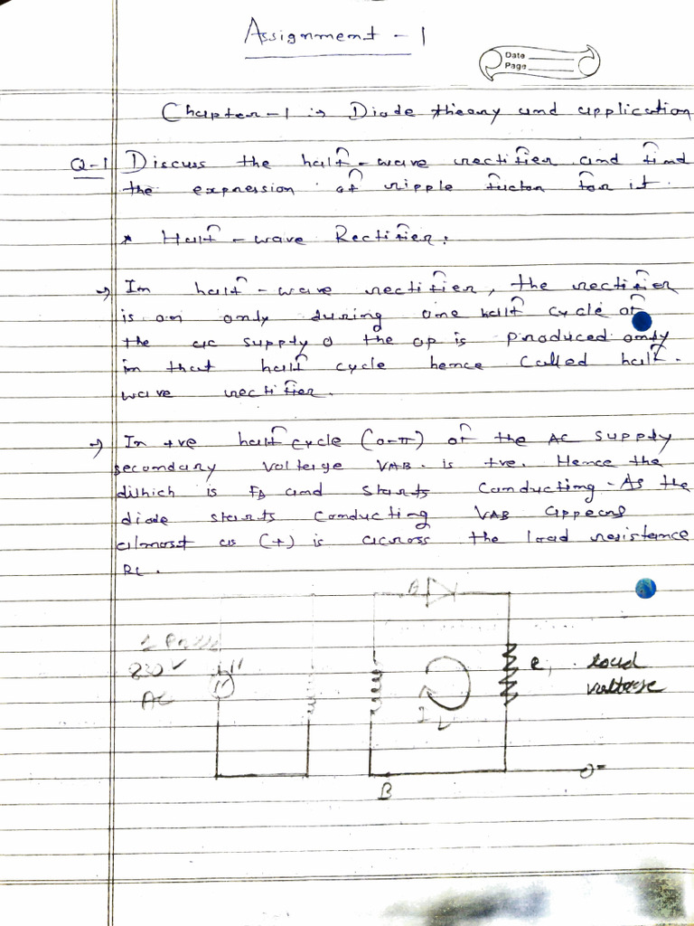 Assignment - Electronics | PDF