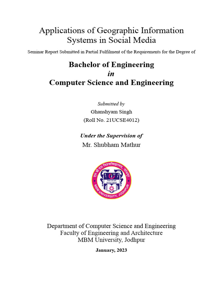 Part 1 | PDF | Geographic Information System | Computing