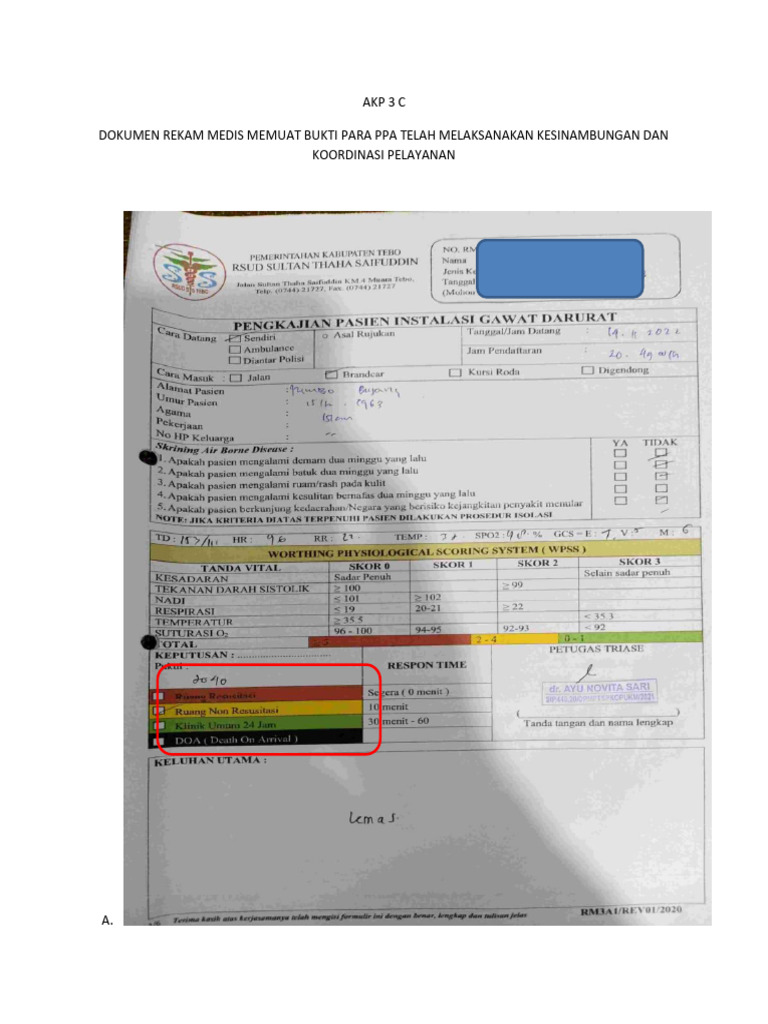 Standar 3 Elm 3 RM PPA Melaksanakan Kesinambungan Pelayanan | PDF | Hukum
