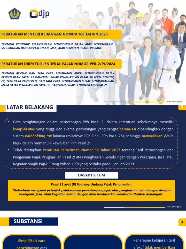 Materi PP2 - PMK 168 Tahun 2023 Dan PER-2 - 2024 | PDF