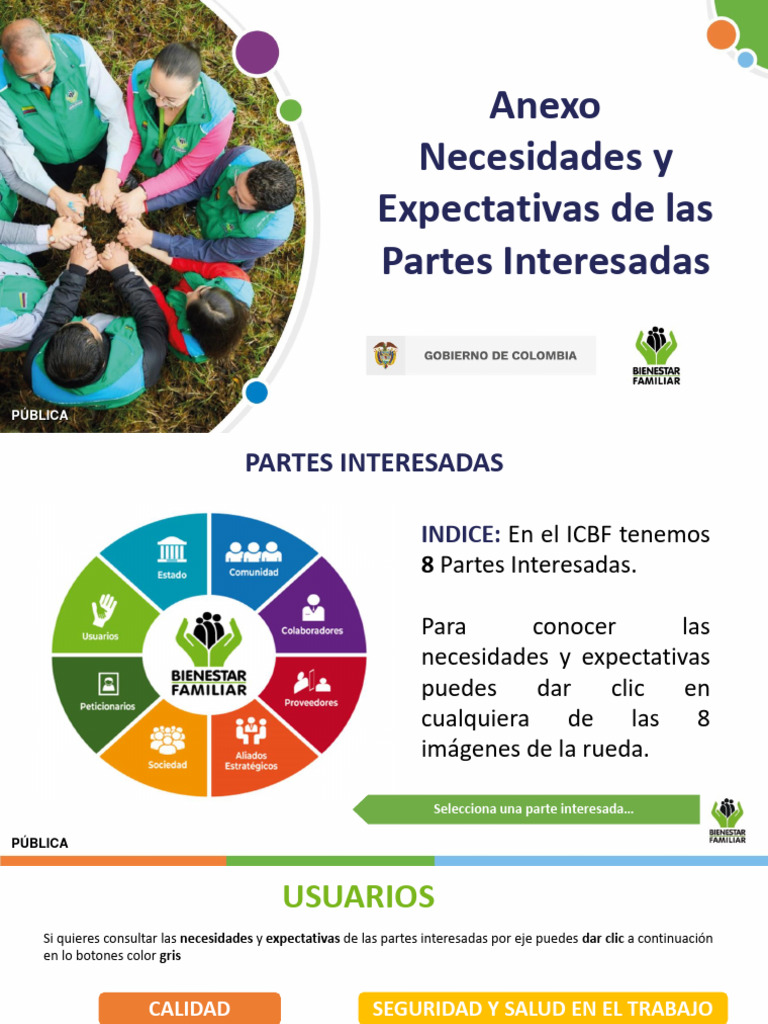 Necesidades y Expectativas ICBF | PDF | La seguridad informática ...