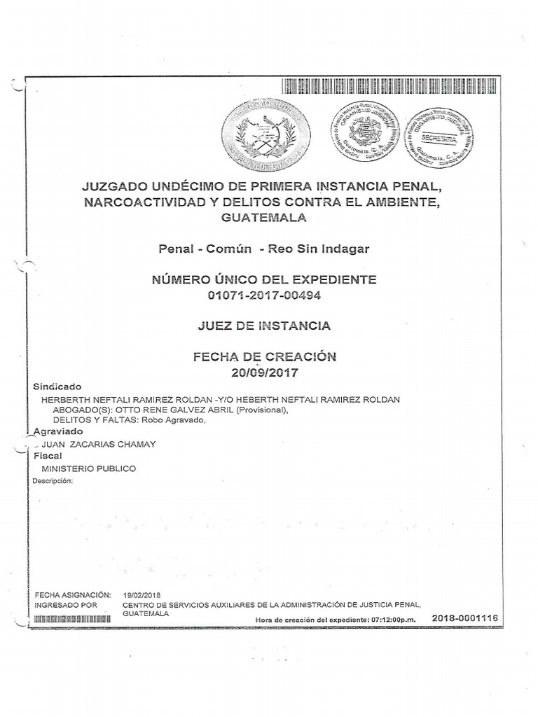 Pieza de Sentencia | PDF