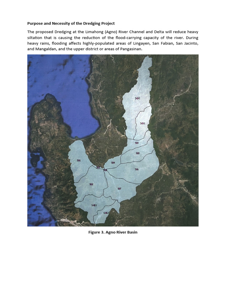 Dredging Benefits for Agno River Flood Control | PDF | River | Drainage ...