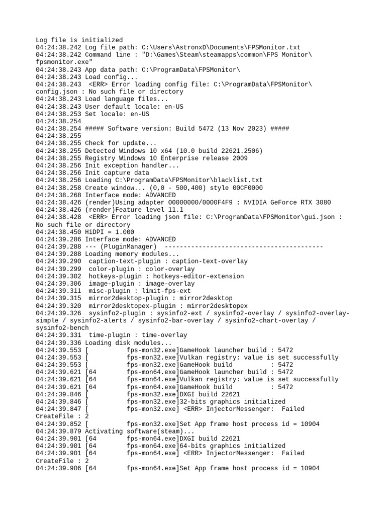 FPSMonitor | PDF | Floppy Disk | Windows Registry