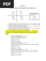 4.trigonometri - Kuadran | PDF