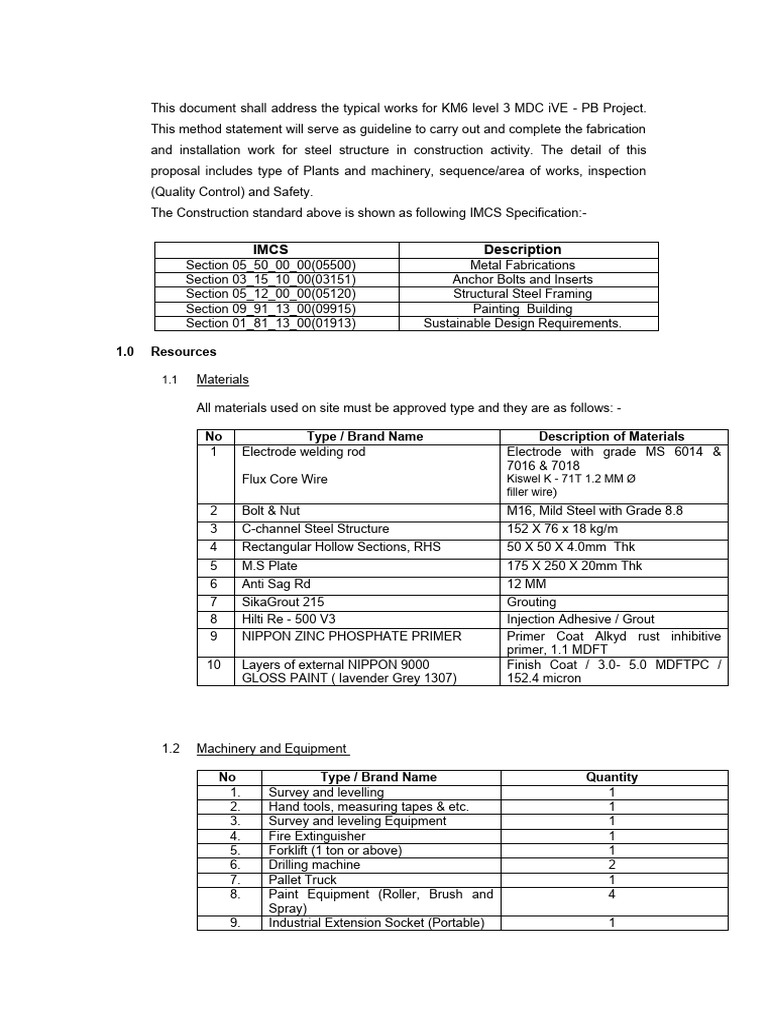 Design Imcs Specification Pdf