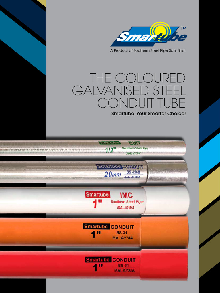 Smart Tube Conduit | PDF | Pipe (Fluid Conveyance) | Equipment