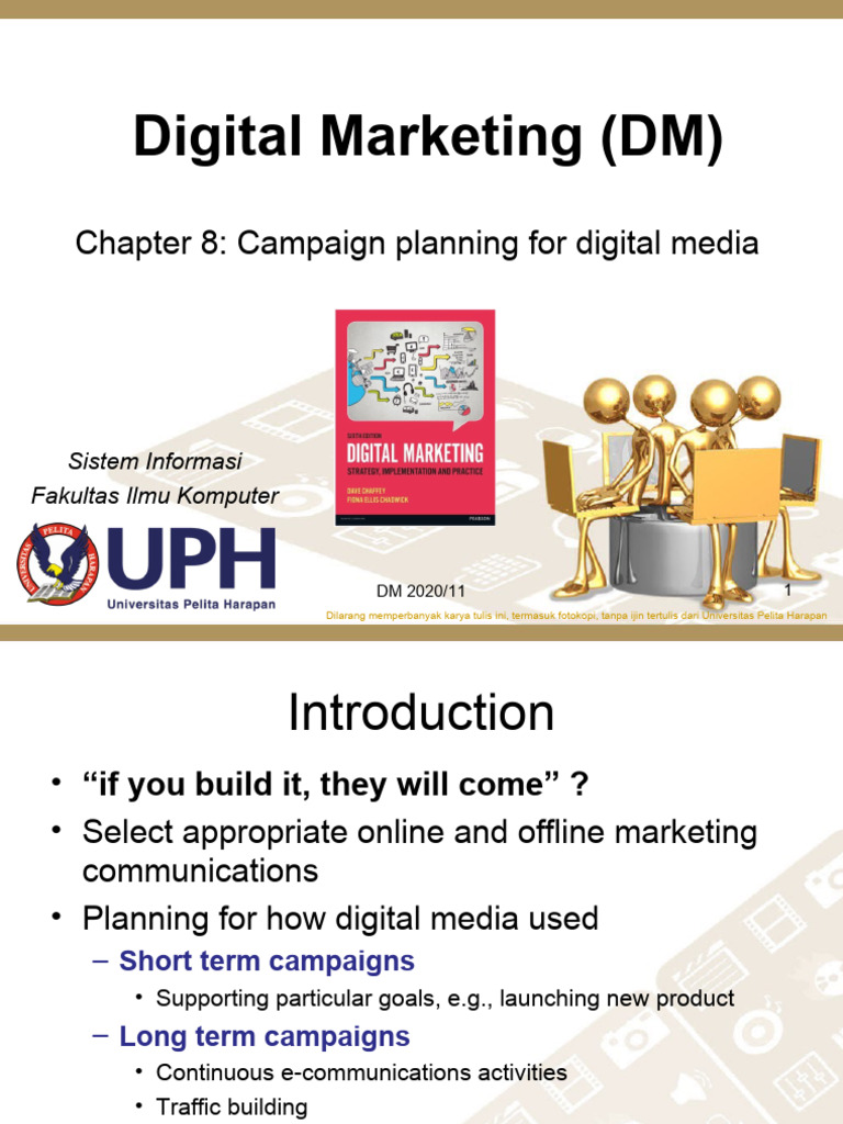 DM 2020 - Pertemuan 11 - Ch8 Campaign Planning For Digital Media | PDF | Digital Marketing ...