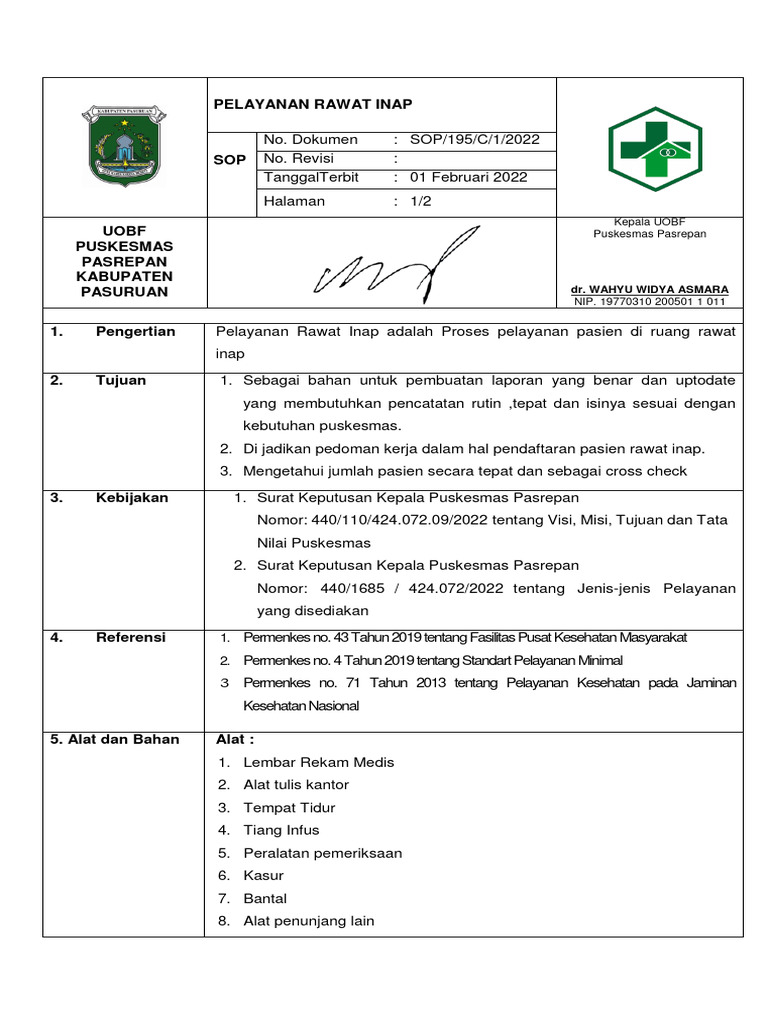 3 Sop Ranap | PDF | Sains & Matematika