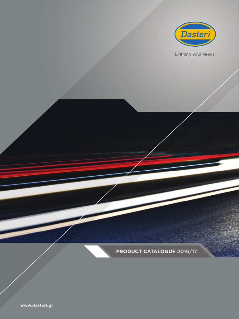 DASTERI Product Catalogue 2016 | PDF | Light Emitting Diode | Lighting
