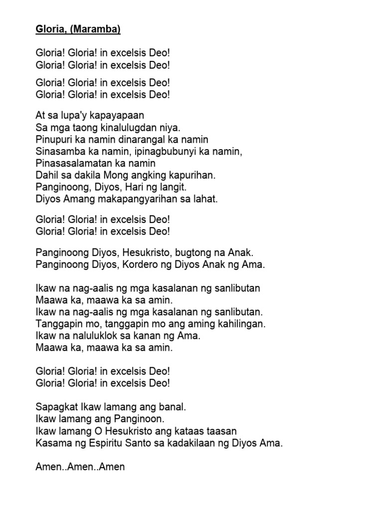 Gloria Maramba | PDF