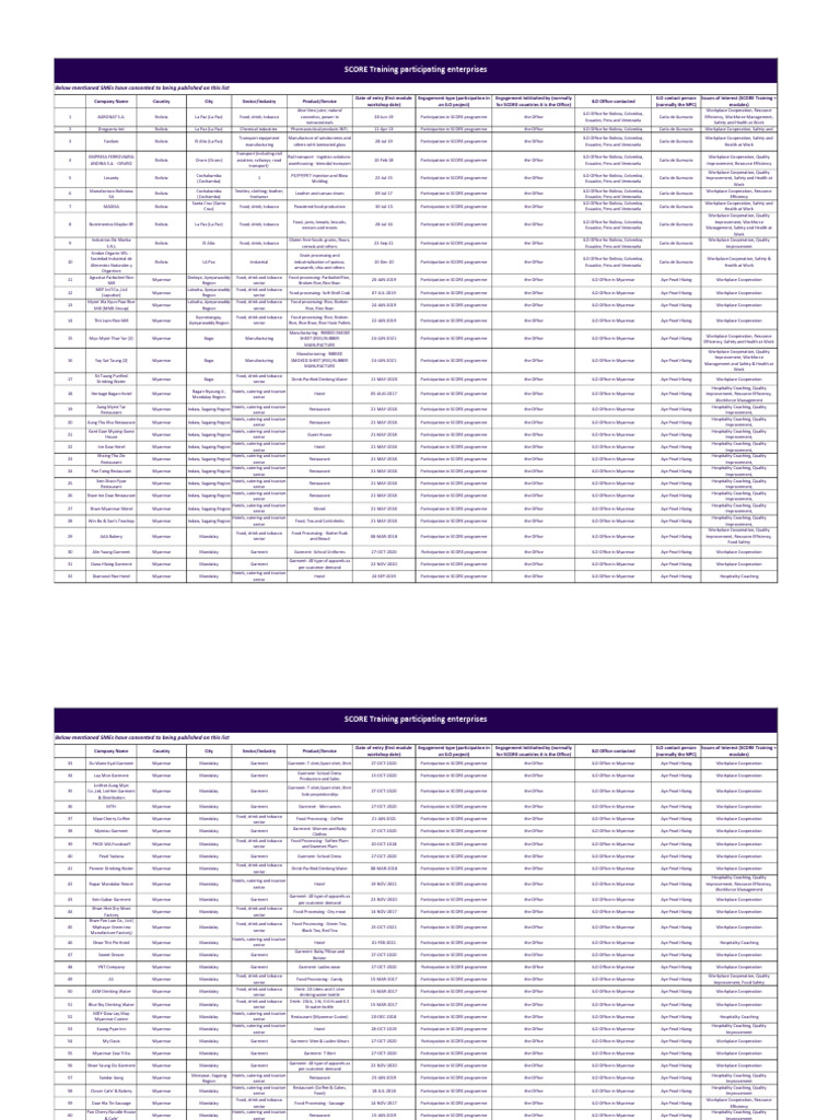 Wcms 646348 | PDF | Bolivia | Myanmar