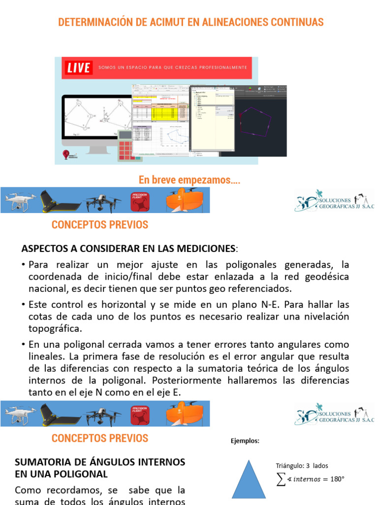 Copia de Pol01 t08 Det-Acimut | Descargar gratis PDF | Medición | Azimut