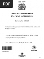Company Form 7 Juma and Jameson | PDF | Business | Onomastics