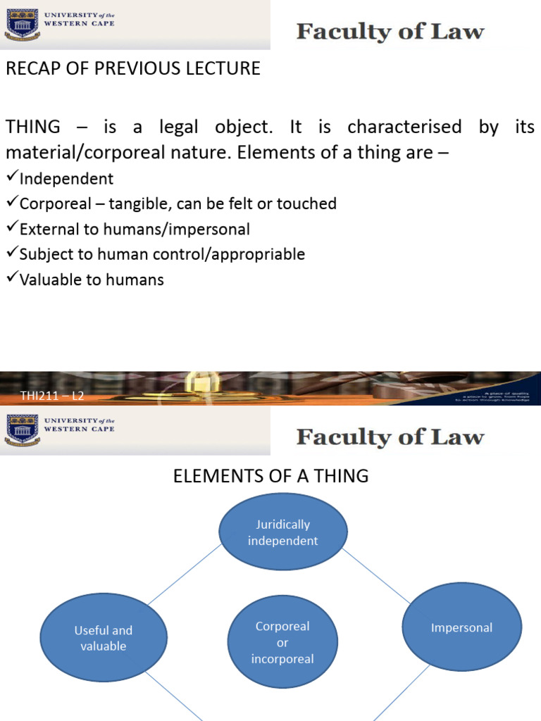 Understanding Legal Objects and Rights | PDF | Property | Rights