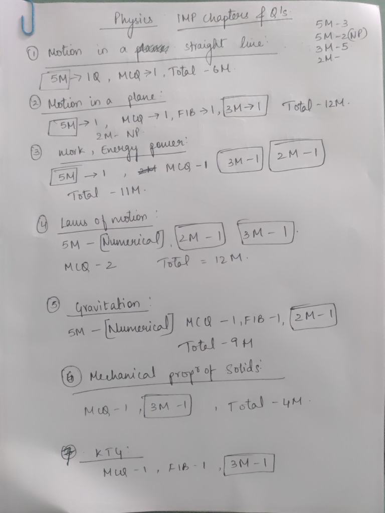 Physics Imp | PDF