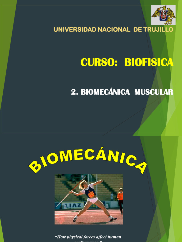 Tema 2 Biomecanica - Microb-Dic. 2023-Unt | PDF | Esfuerzo de torsión | Sistema musculoesquelético