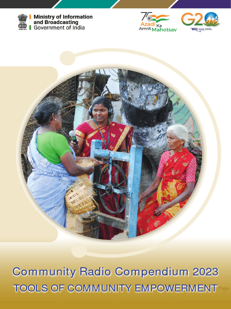 Community Radio Compendium 2023 | PDF | Agriculture