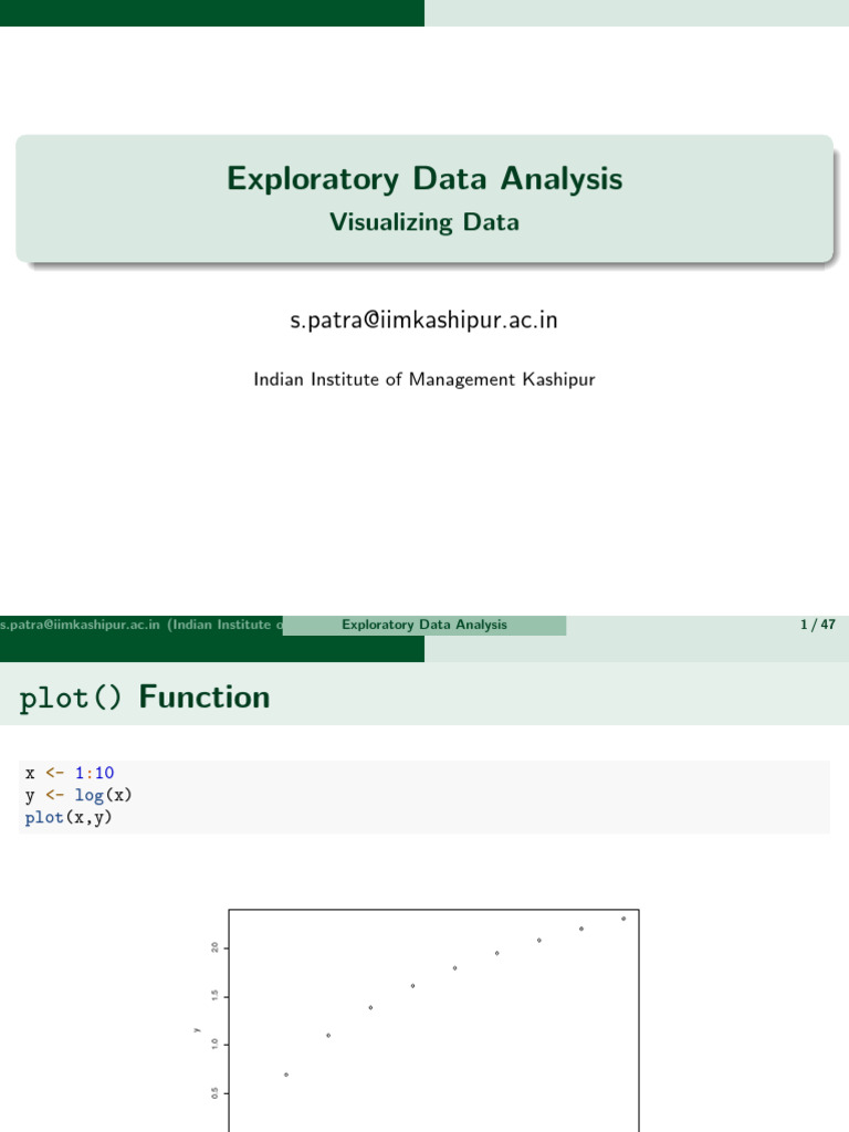 R Visualization ADA | PDF | Color | Data Analysis