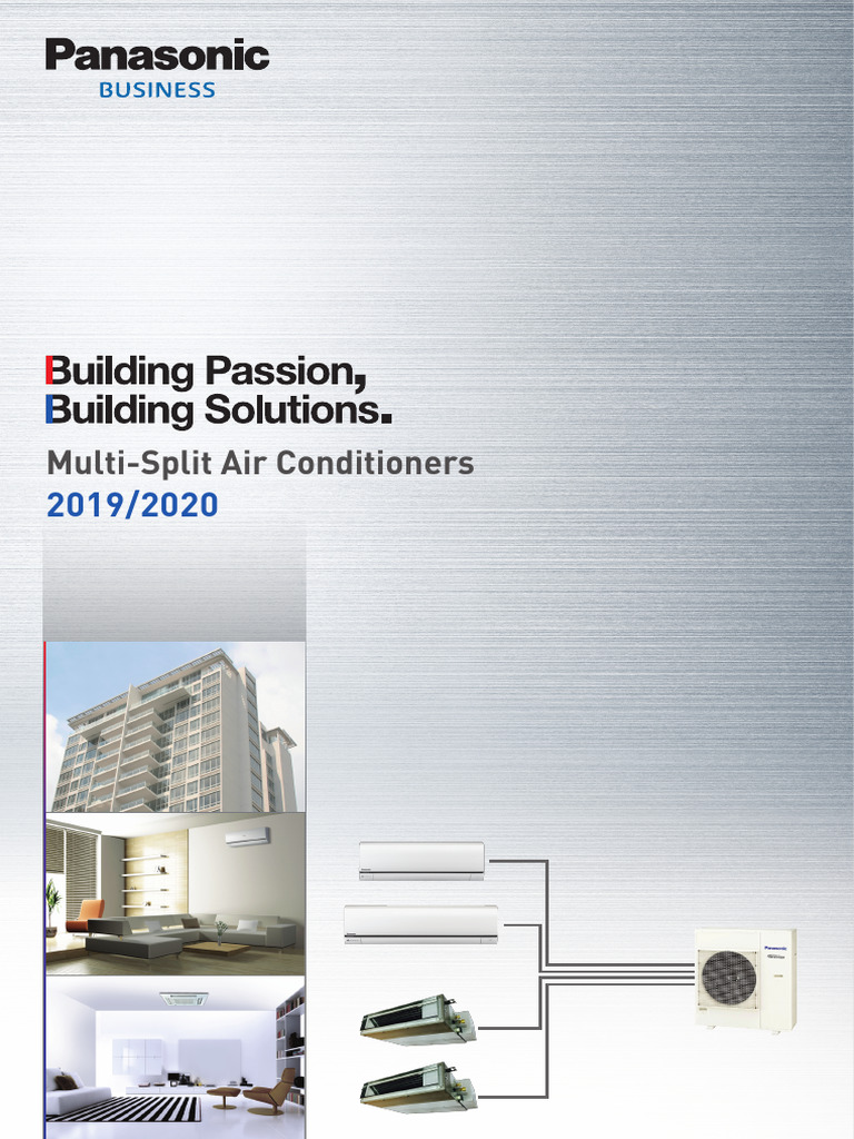 ID Catalogue Multi Split AC Panasonic 2019-2020 | PDF | Mold | Air ...