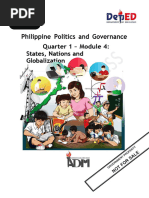 PPG - Lesson 4 State, Nation, and Globalization | PDF