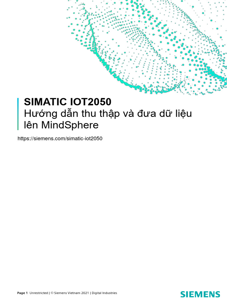 Siemens Simatic Iot2050 VN Original | PDF