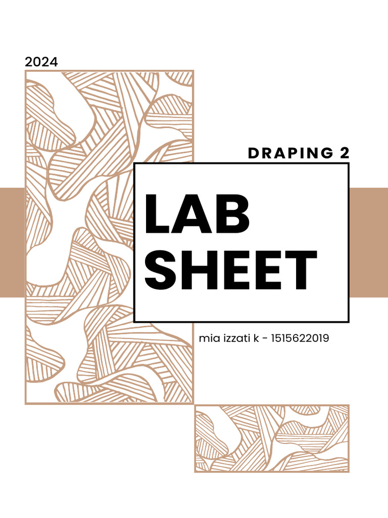Labsheet Draping 2 - 20240220 - 010231 - 0000 | PDF