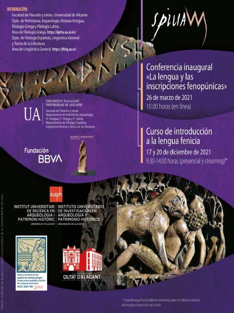 Curso de Introduccion A La Lengua Fenicia | PDF | Fenicia | Lingüística Curso de Introduccion A La Lengua Fenicia | PDF | Fenicia | Lingüística