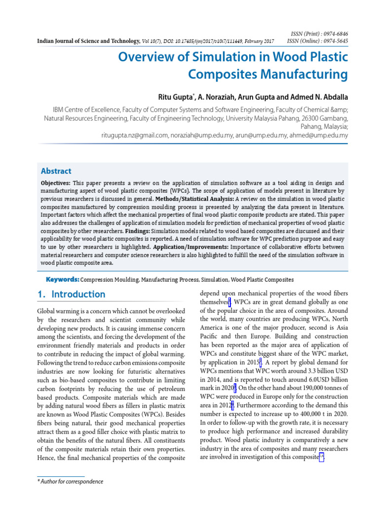 Article 6 | PDF | Composite Material | Simulation