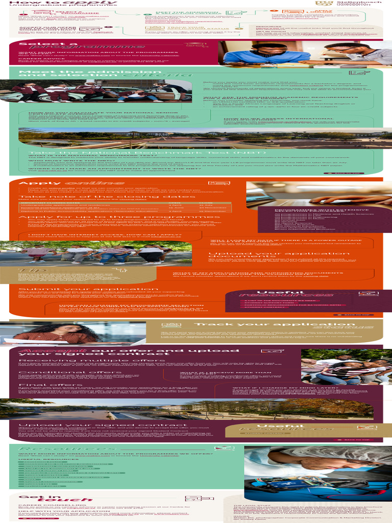 A - How To Apply For An Undergraduate Programme | PDF