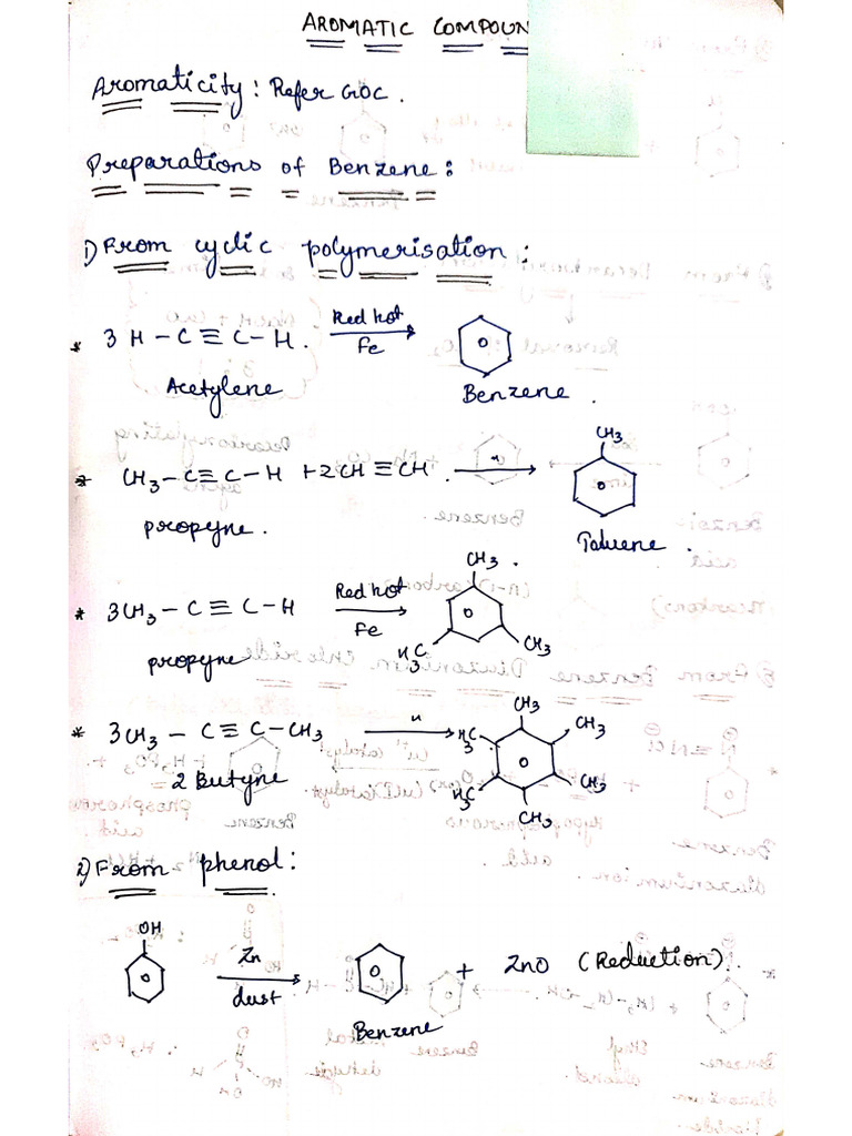 Aromatic Compounds | PDF