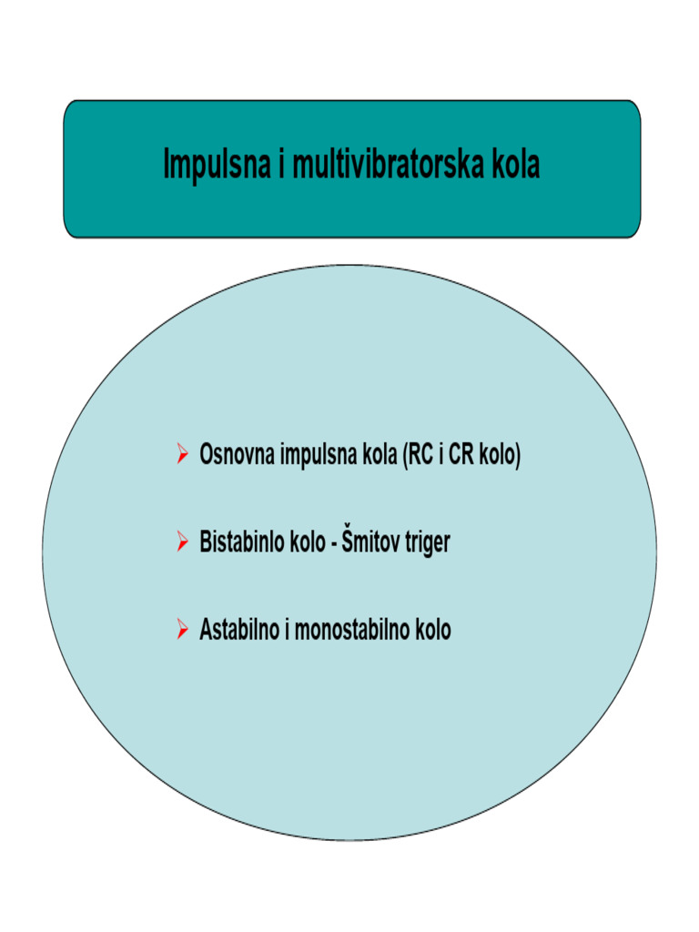 Impulsna I Mutivibratorska Kola | PDF