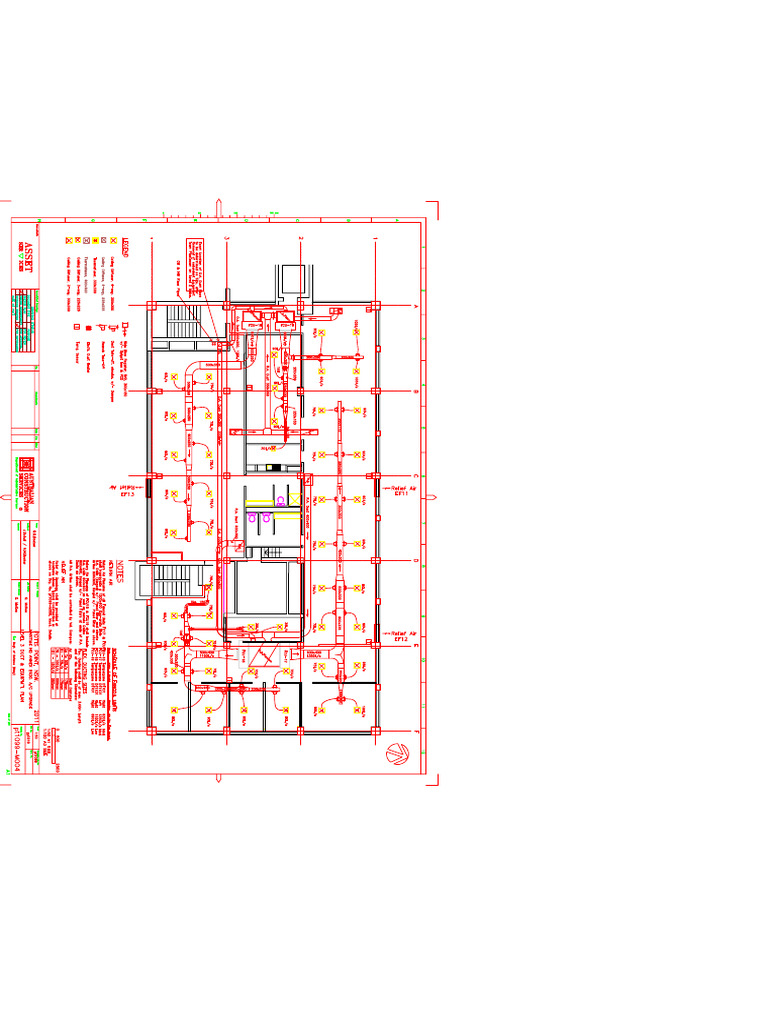 MHQ Annexe LVL 3 Duct and Equipment Plan (1) Model | PDF