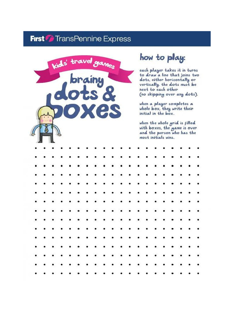 Train Travel Printable Games | PDF