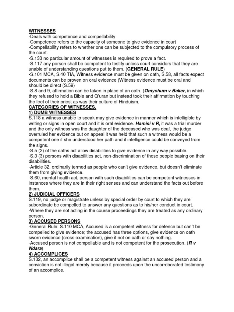 Evidence 2 Reading | PDF | Burden Of Proof (Law) | Evidence (Law)