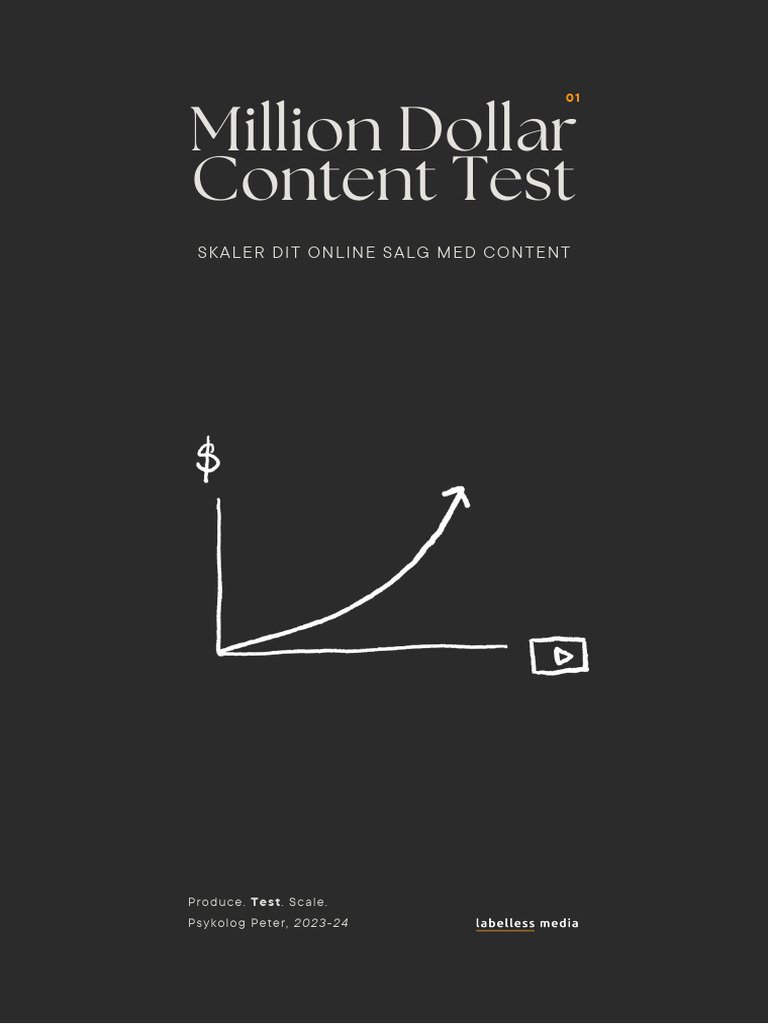 Million Dollar Content Test | PDF