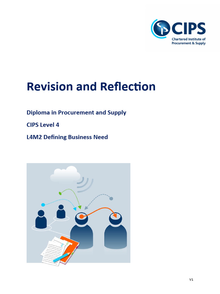 Revision and Reflection L4M2 v1-3 | PDF | Procurement | Business