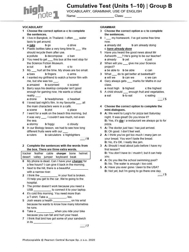 Cumulative Test for English Learners | PDF | Language Arts & Discipline