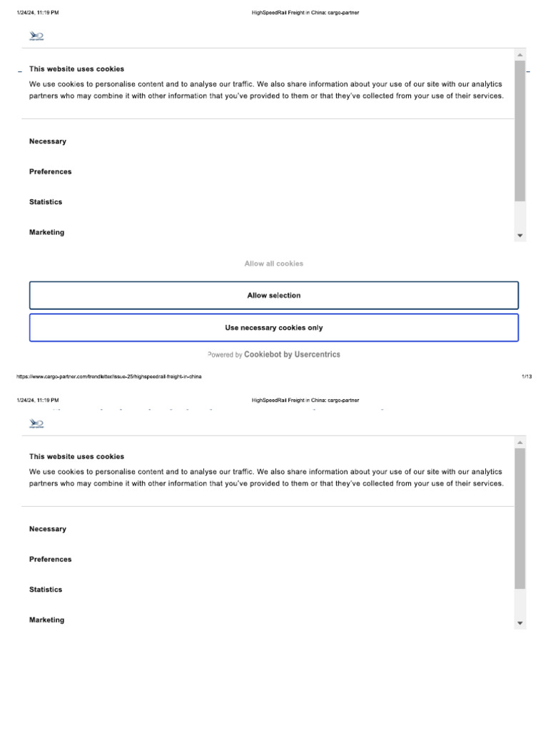 Freight Trains Running at | PDF