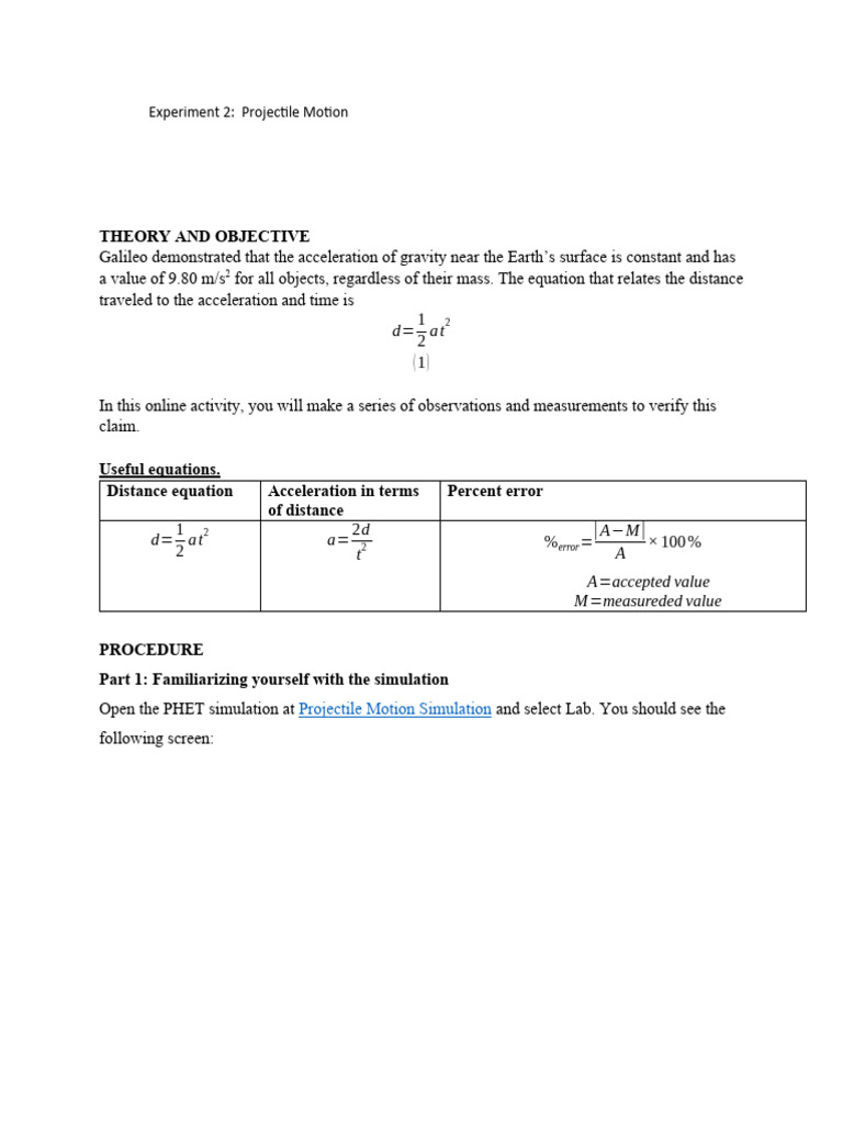 Laboratory Activity 2 | PDF | Mass | Acceleration