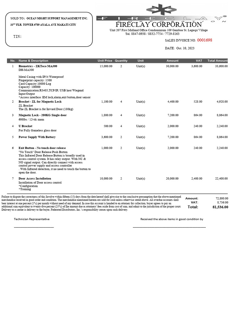 Federated Distributors | PDF