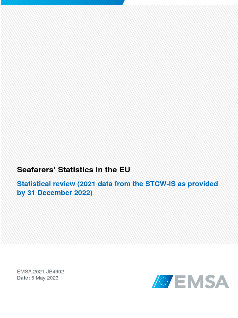 Seafarers Statistics in EU - 2021 | PDF | European Union | Information