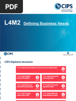 RAQSCI Model for Defining Business Needs | PDF | Procurement | Risk