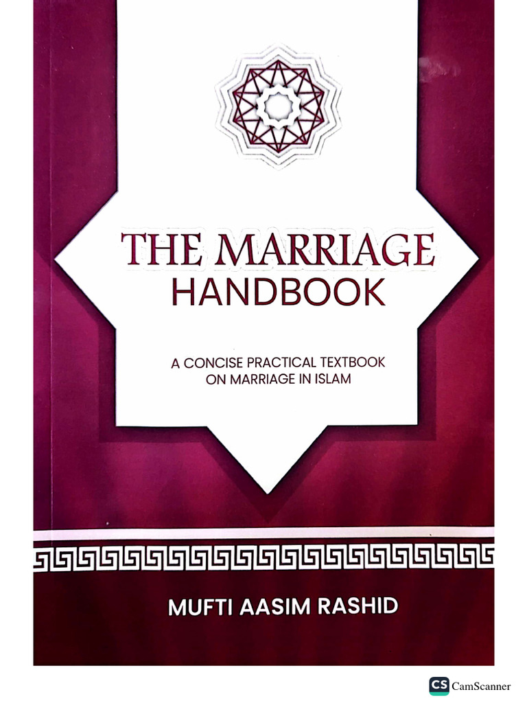 The Marraige Handbook - Mufti Aasim Rashid | PDF