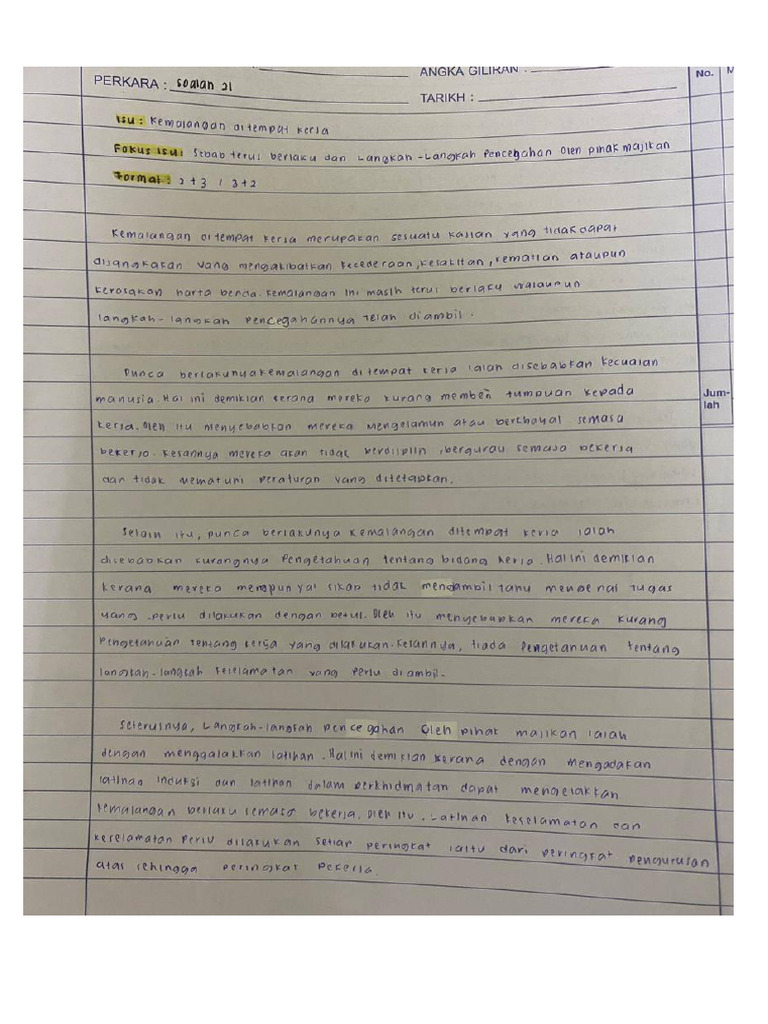 Set 4 - Soalan 21 (Esei) | PDF