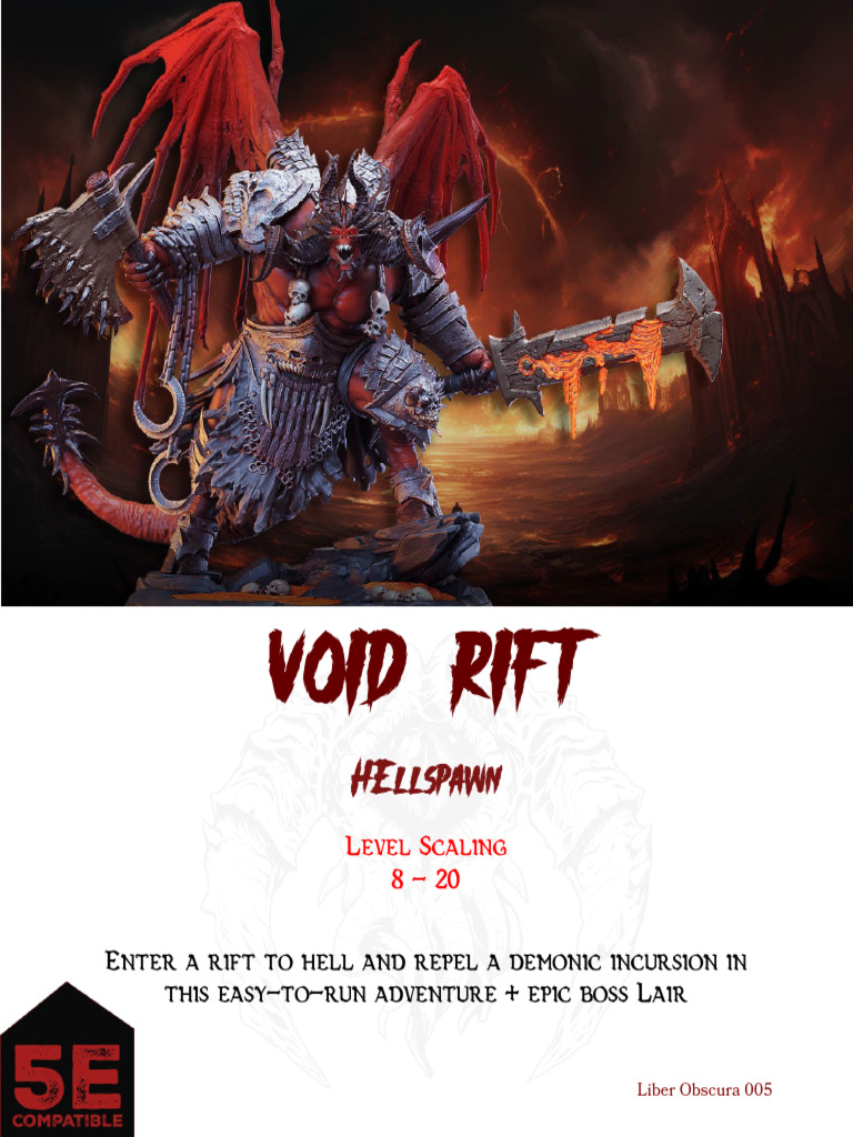005_Void Rift Hellspawn (Lvl 8-20) | PDF