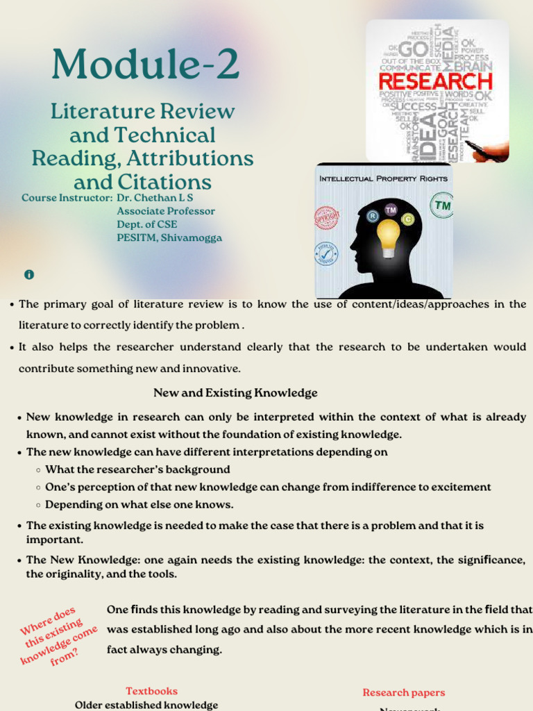 RM Module - 2 | PDF | Knowledge | Information