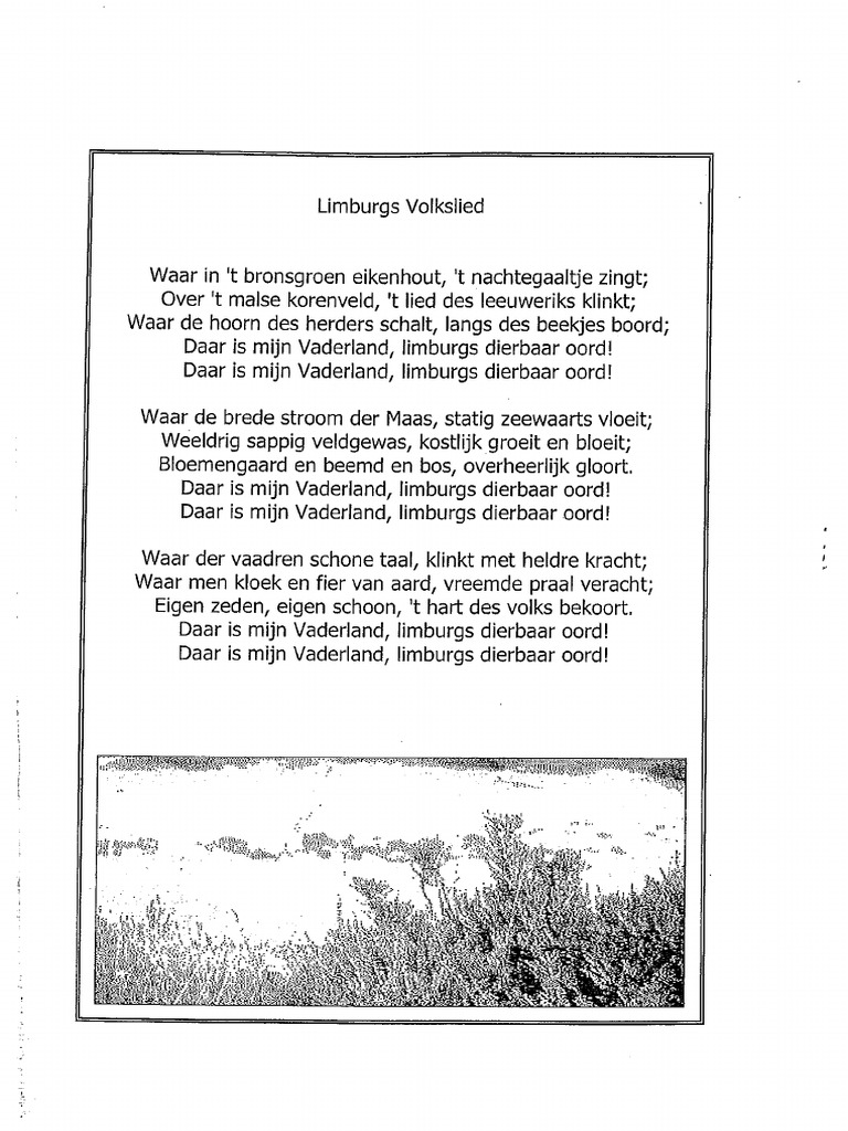 Limburgs Volkslied | PDF