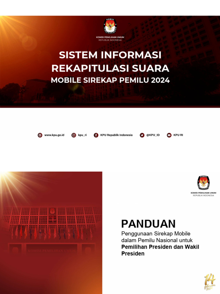 Alur Penggunaan Aplikasi Sirekap | PDF