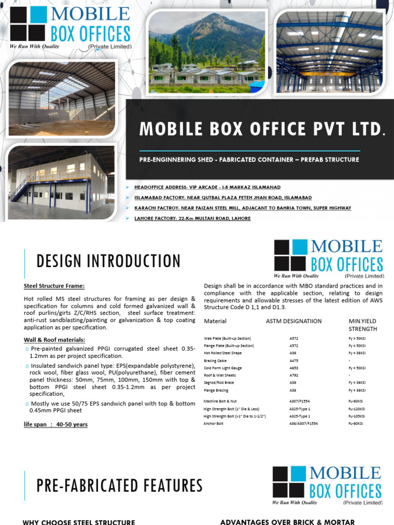MBO Presentation | PDF | Screw | Roof